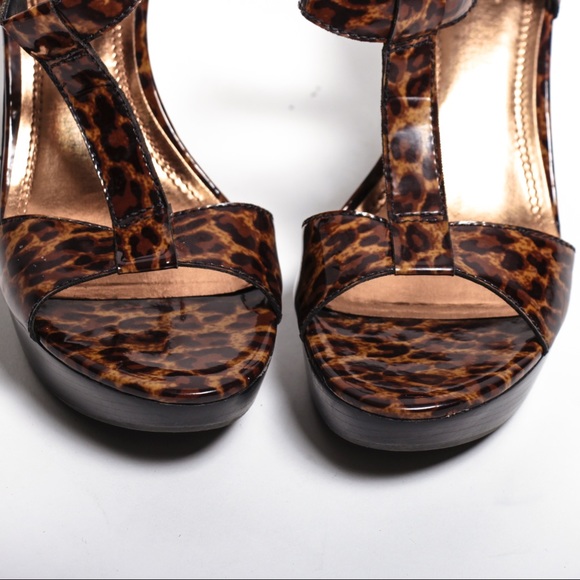 Gianni Bini | Shoes | Gianni Bini Chic Cheetah Wedges | Poshmark